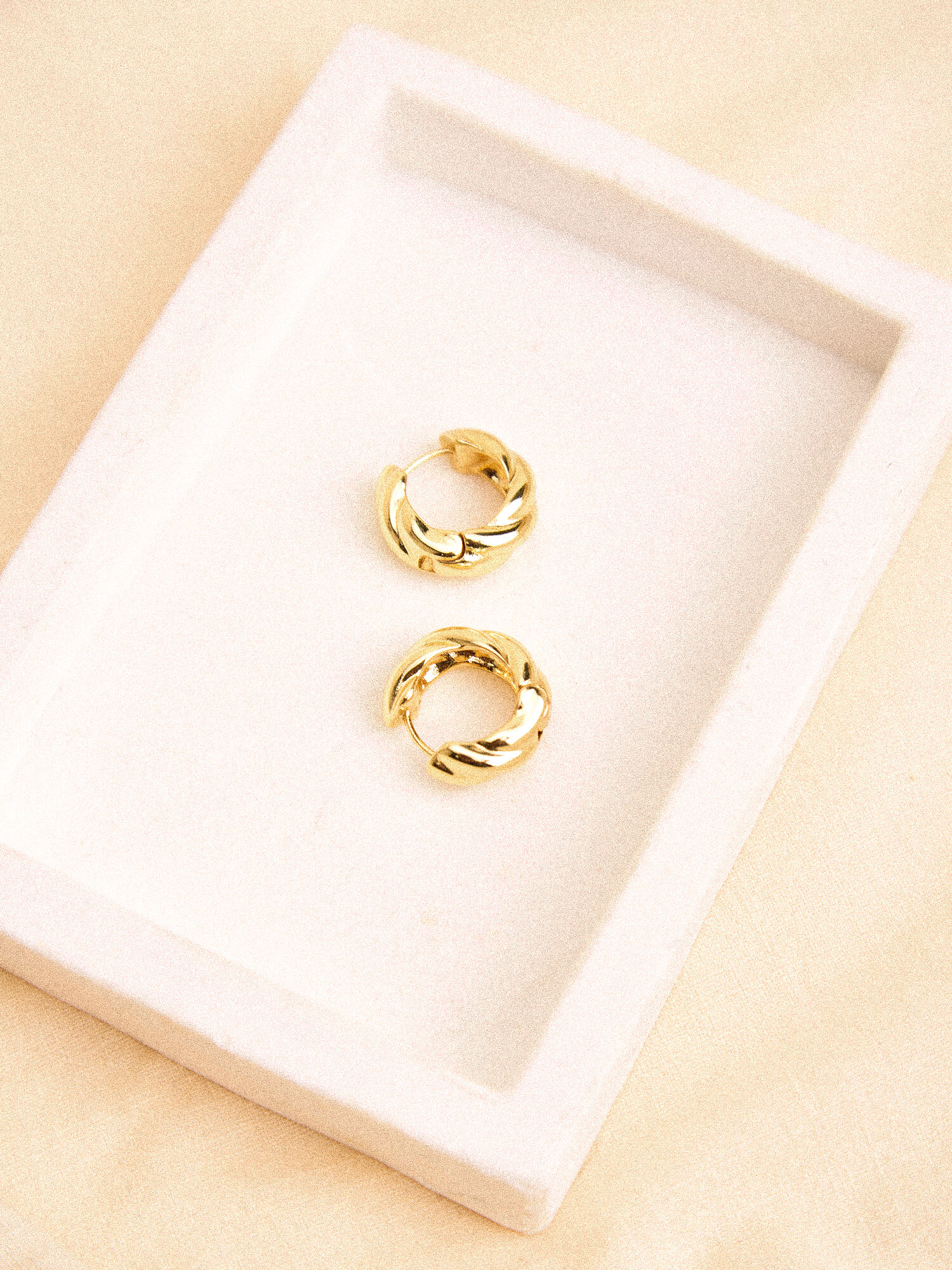 24k gold plated hoop earrings store