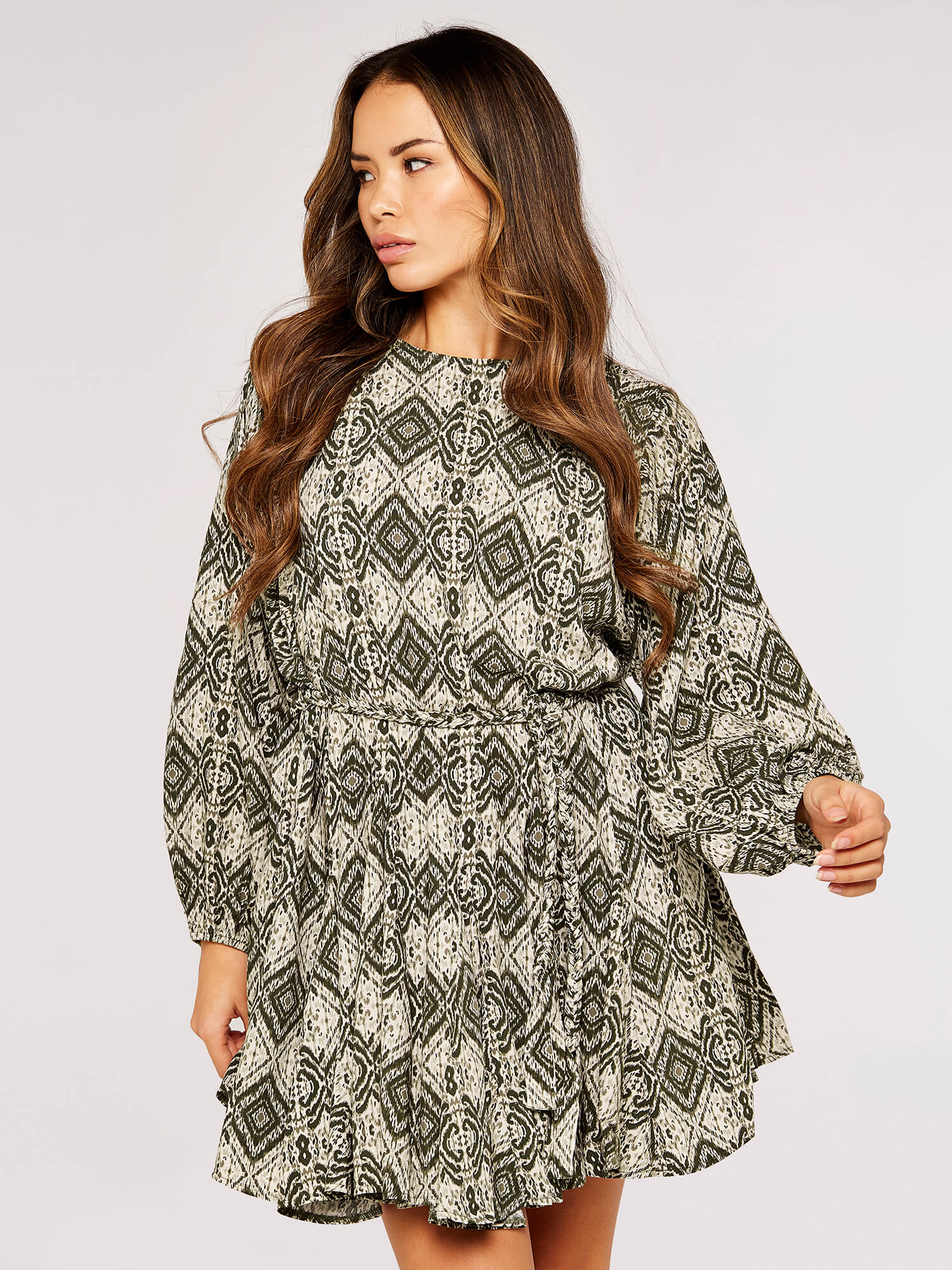 Ikat Mini Dress | Apricot Clothing