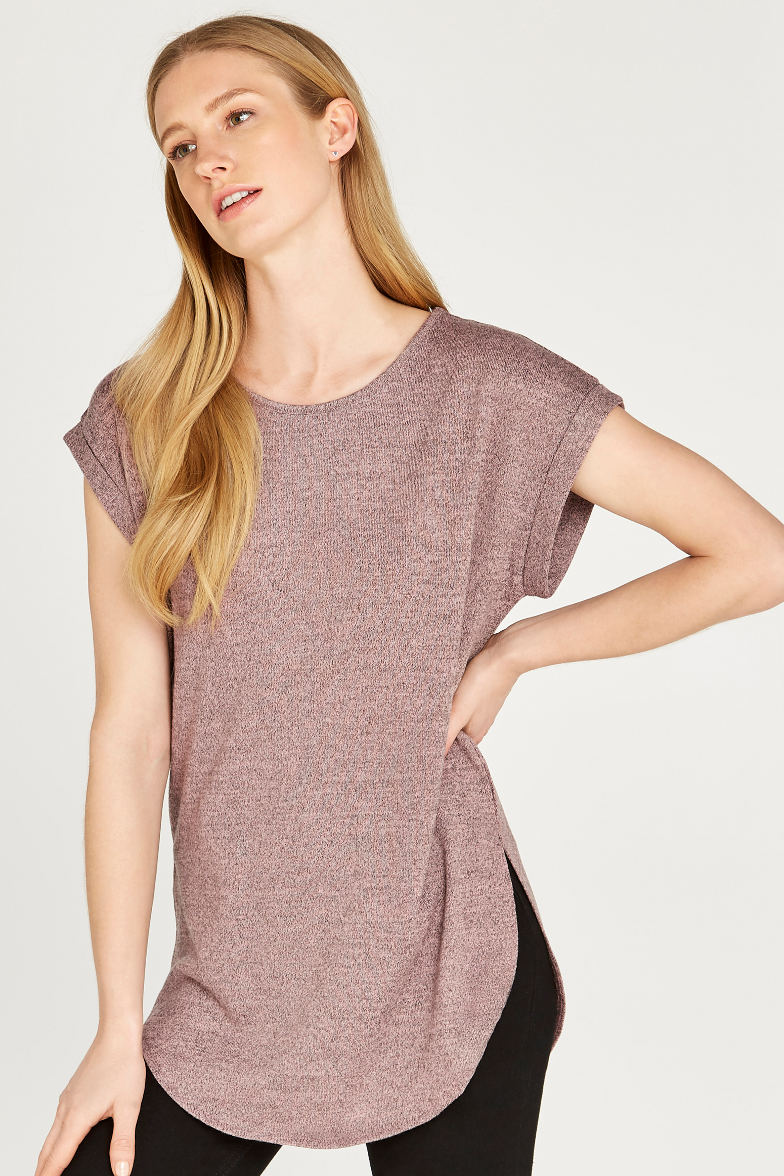 Side Split Top | Apricot Clothing