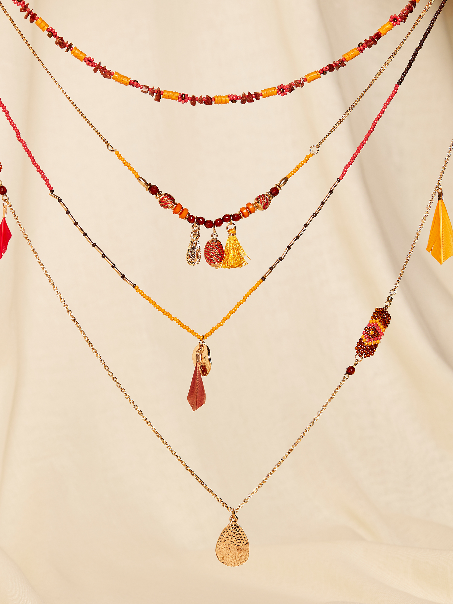 Feathered Necklace | Apricot Clothing